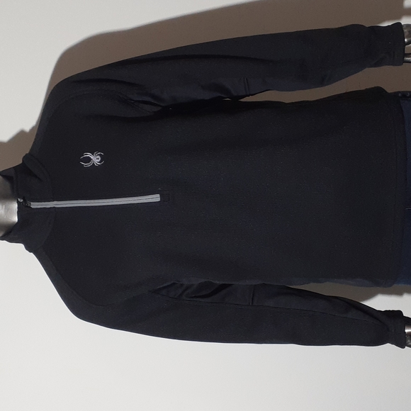 Spyder | Shirts | Spyder Long Sleeve Quarter Zip Xl Black New Wo Tag ...